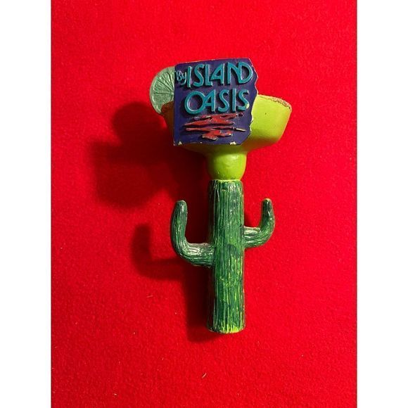 Island oasis | Dining | Island Oasis Margaritacactusdraft Tap Handle ...